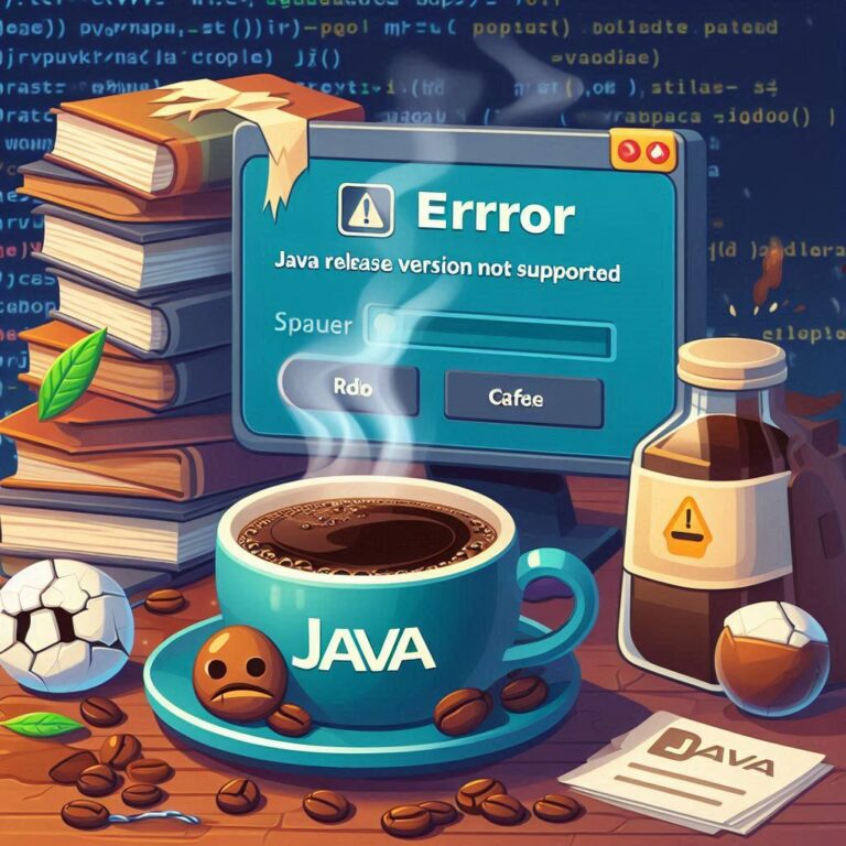 How to Fix JAVA Error: Release Version Not Supported – cicdTrail Technology